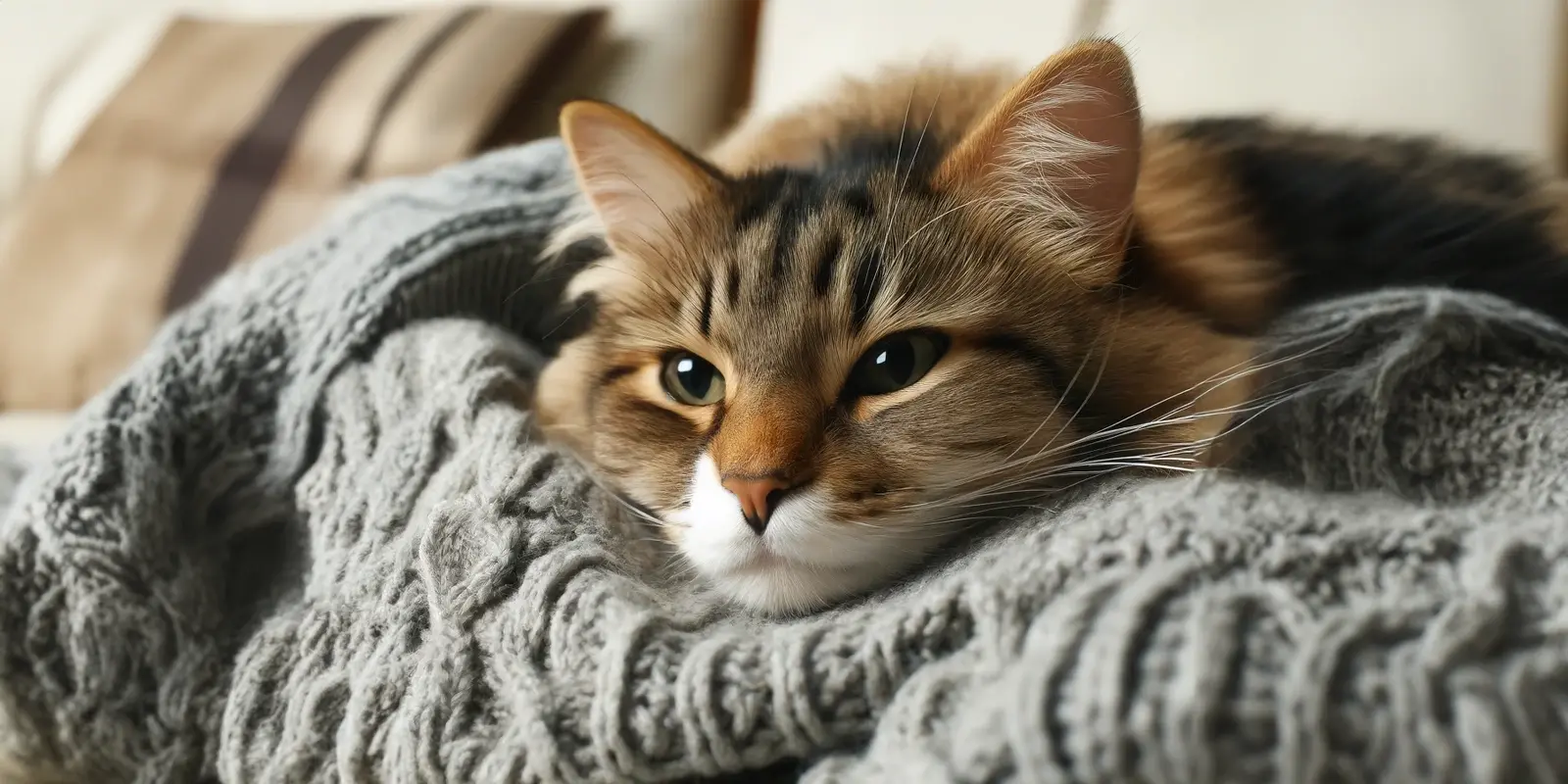 Lits en laine pour chat : confort naturel et bien-être – MariGold